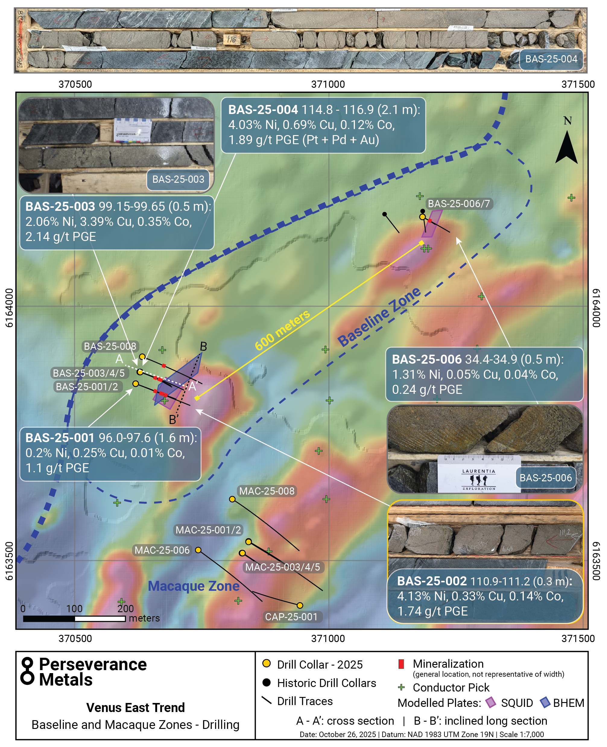 Perseverance Metals Intersects High Grade 4.07% nickel over 2.1m with 0 ...